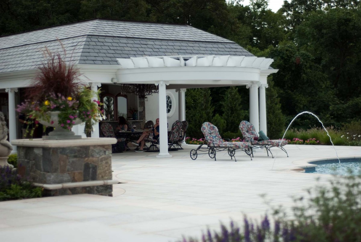 custom-built-swimming-pool-cabana | Cipriano Landscape Design and ...
